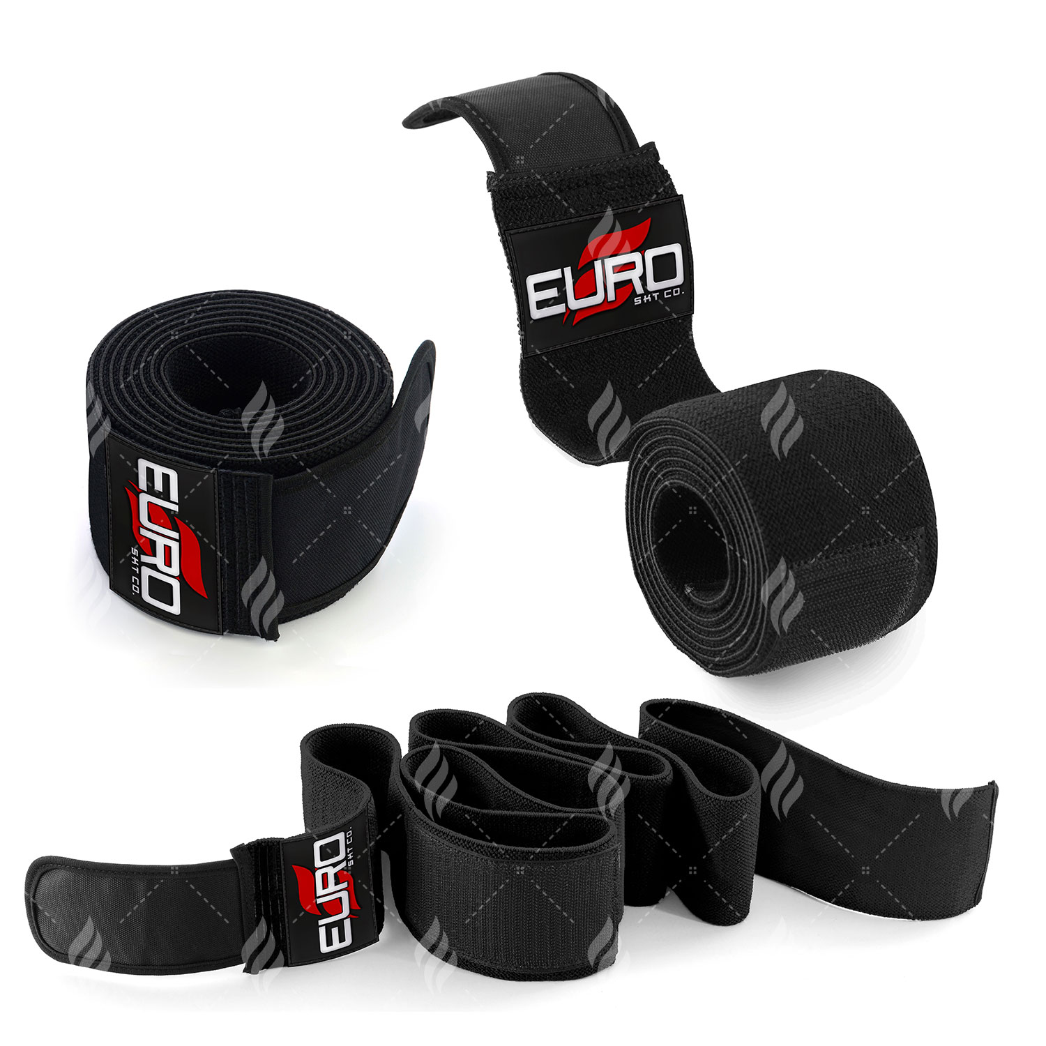 Gym Exercise Weight Lifting Sports Knee Wraps Neoprene Material for Leg ...