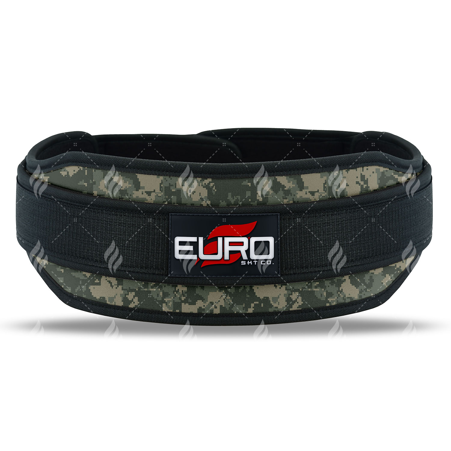 Printed Weightlifting Double Belt Design 19 – Gym Essentials