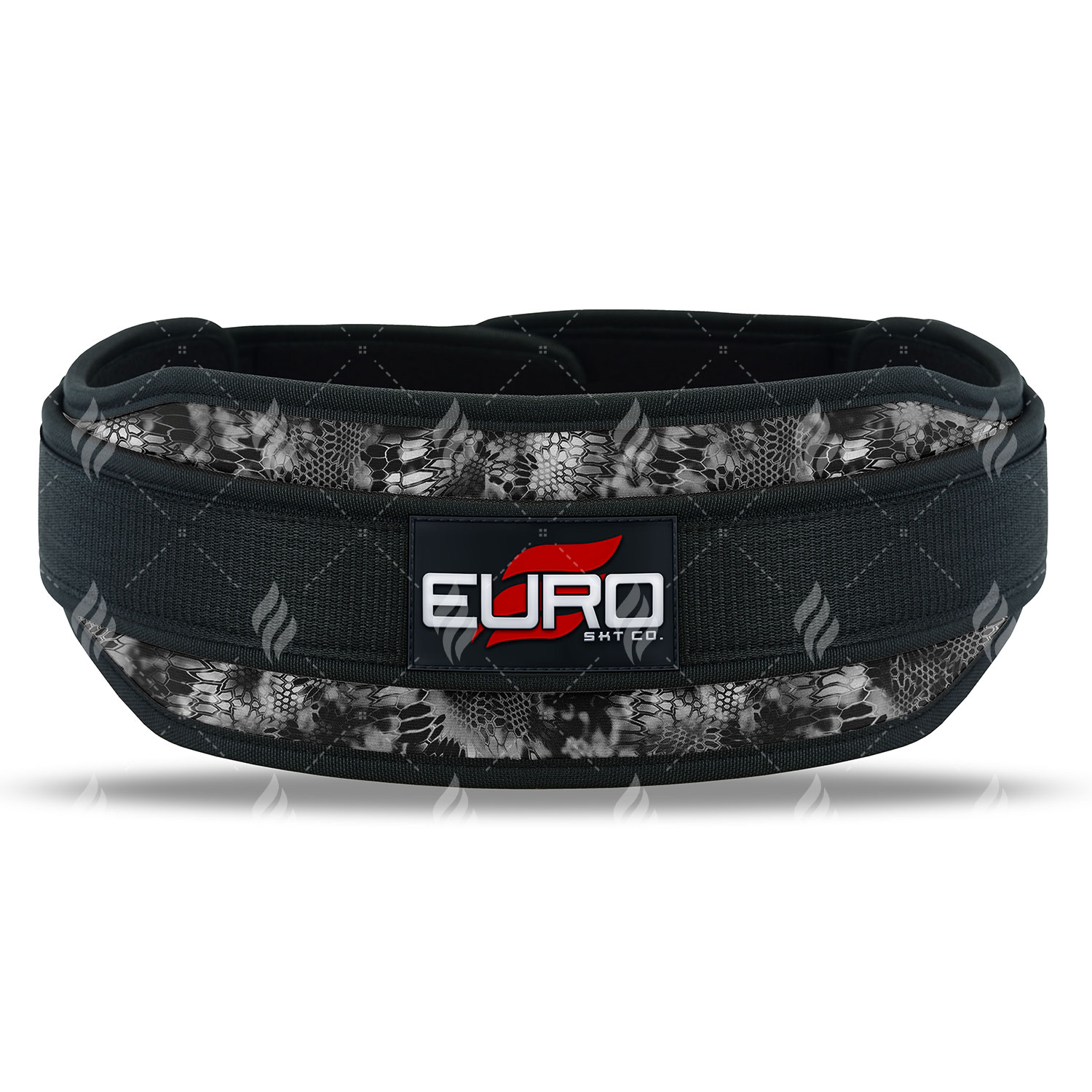 Printed Weightlifting Double Belt Design 20 – Gym Essentials