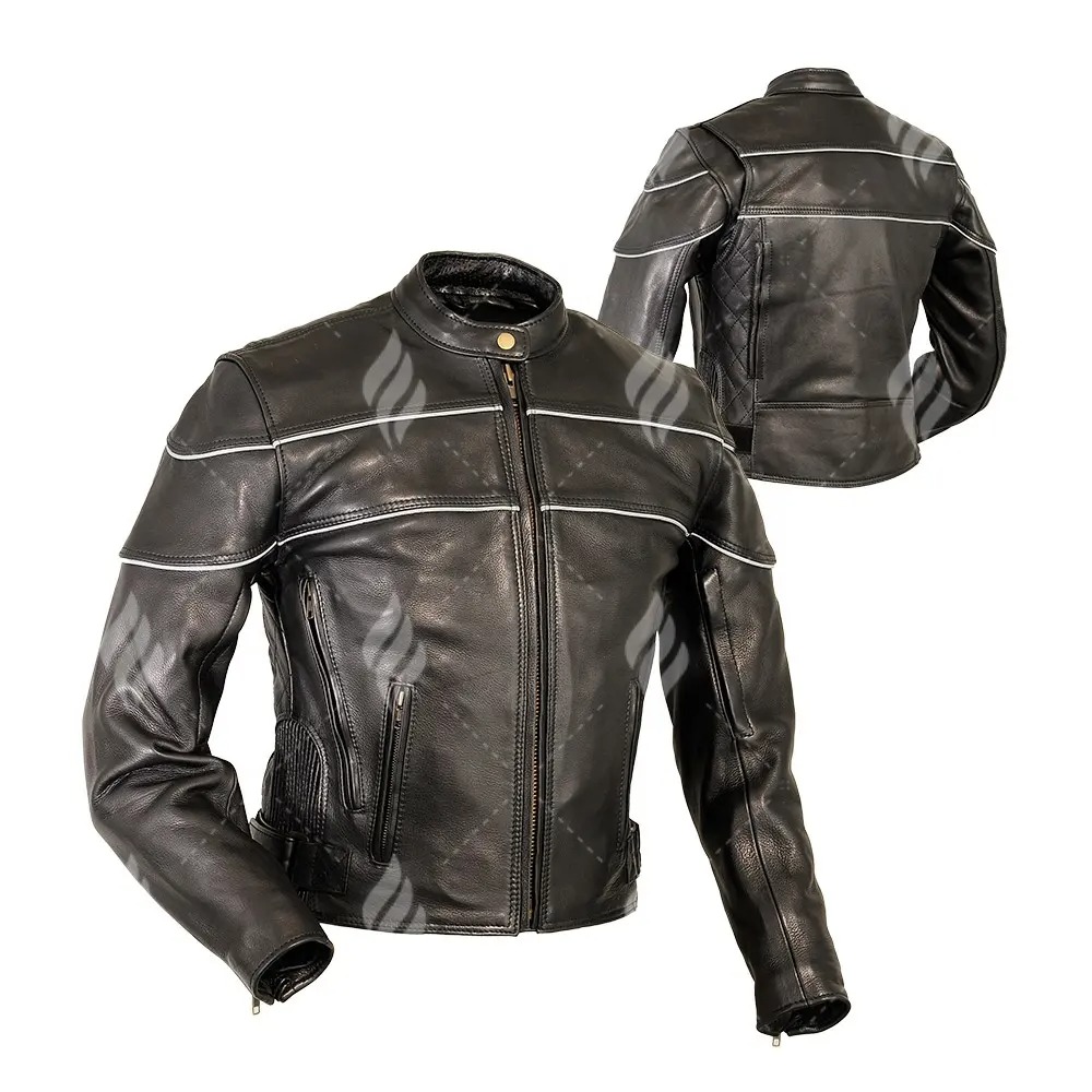 High End Fashion Black Leather Jacket – Leather Work